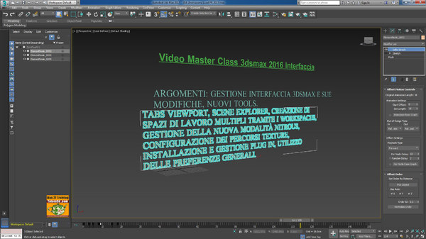 Training MPEG Video 3ds max 2017