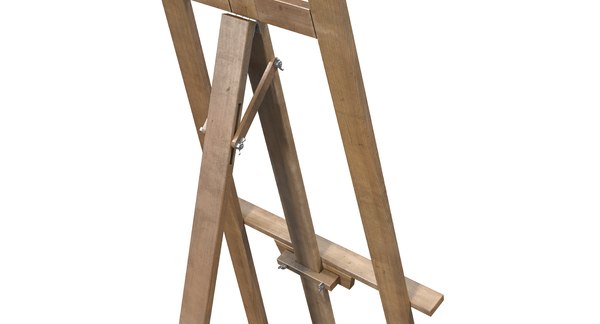 3d model easel stand