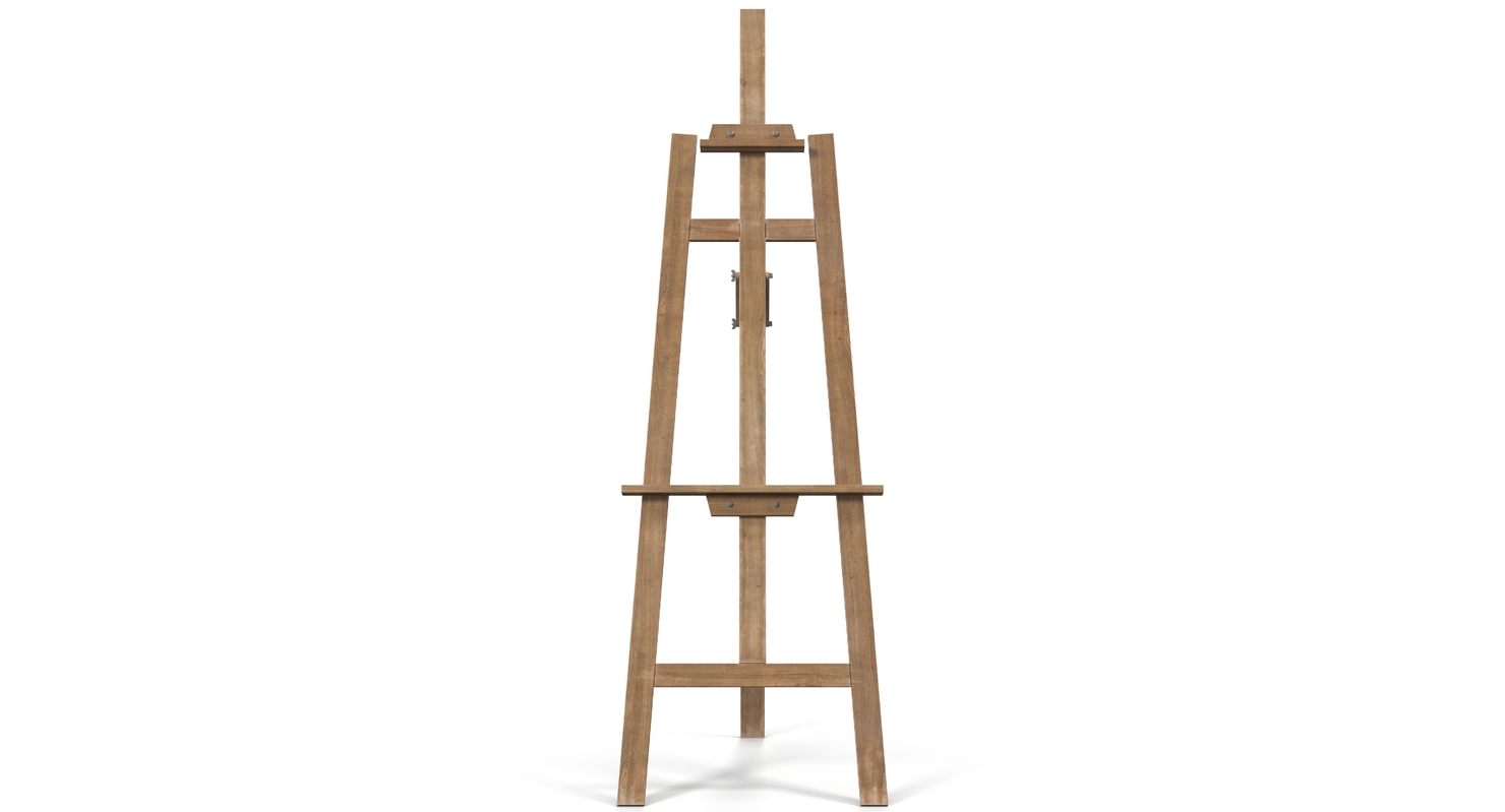 3d model easel stand
