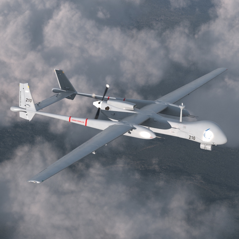 3d iai eitan uav rigged