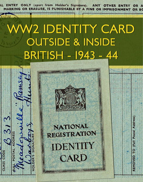 Texture JPEG WWII British ID