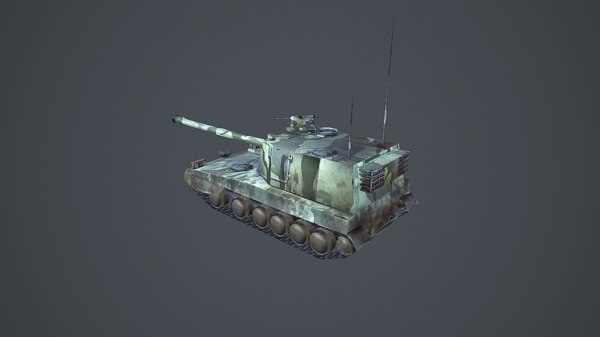 tank k9 thunder 3d model