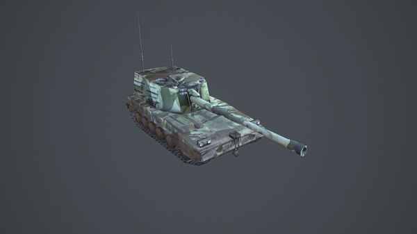 tank k9 thunder 3d model