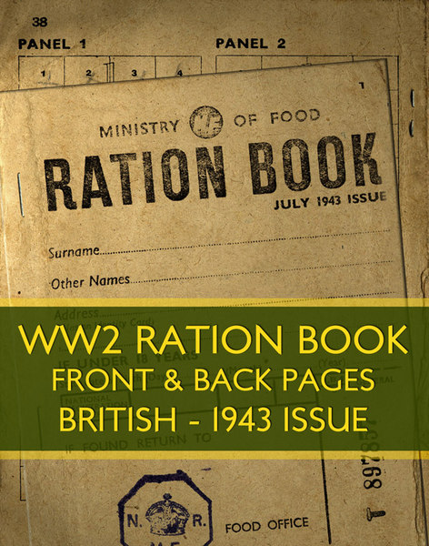 Texture JPEG WWII Book WW2