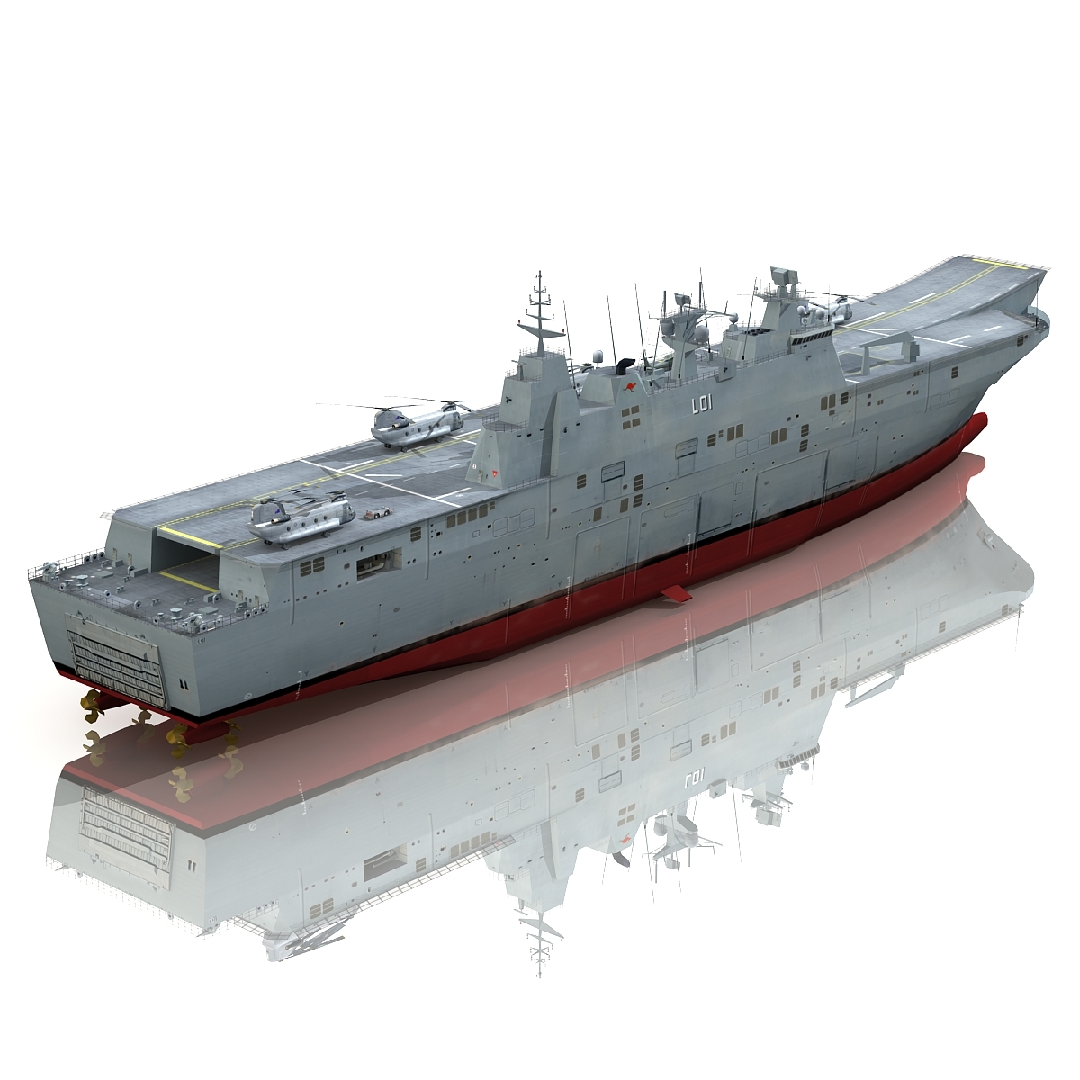 hmas adelaide lhd 1 3d model