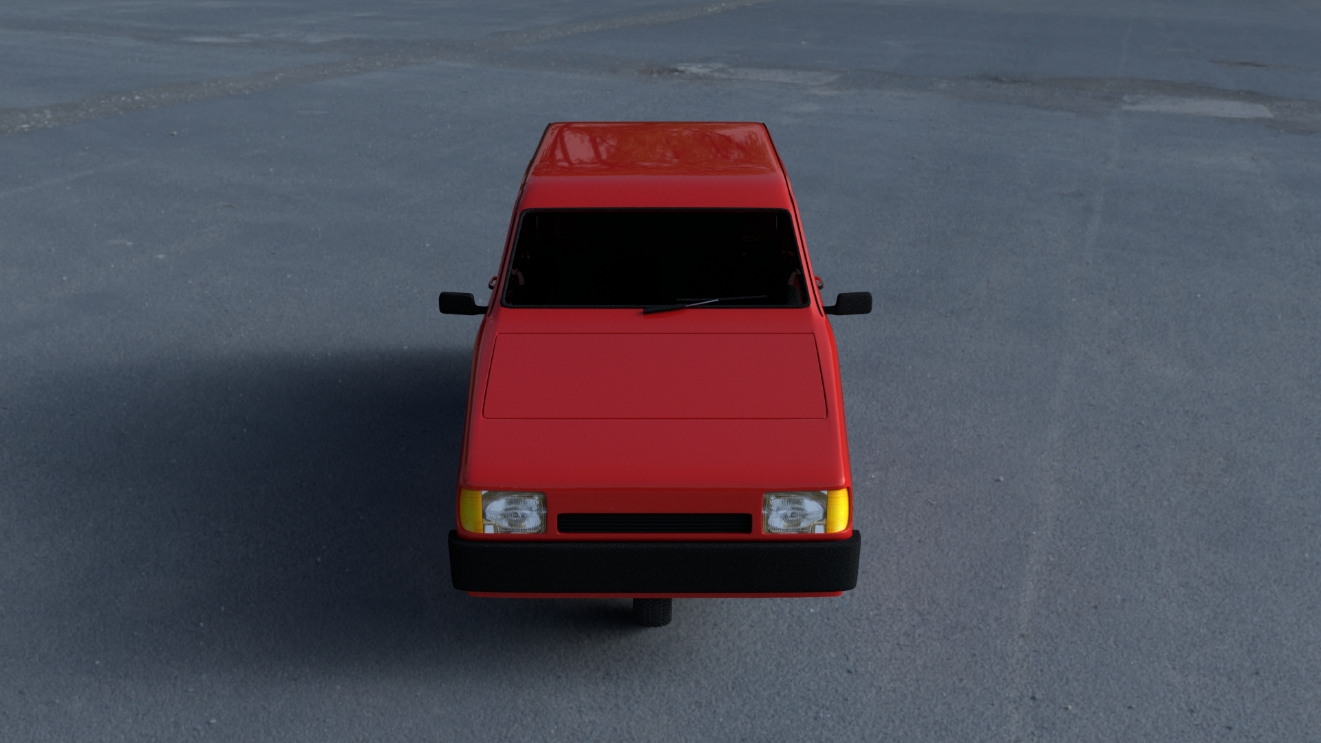 3d robin reliant hdri model