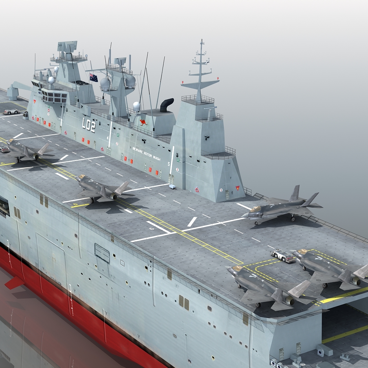 3d hmas canberra l02