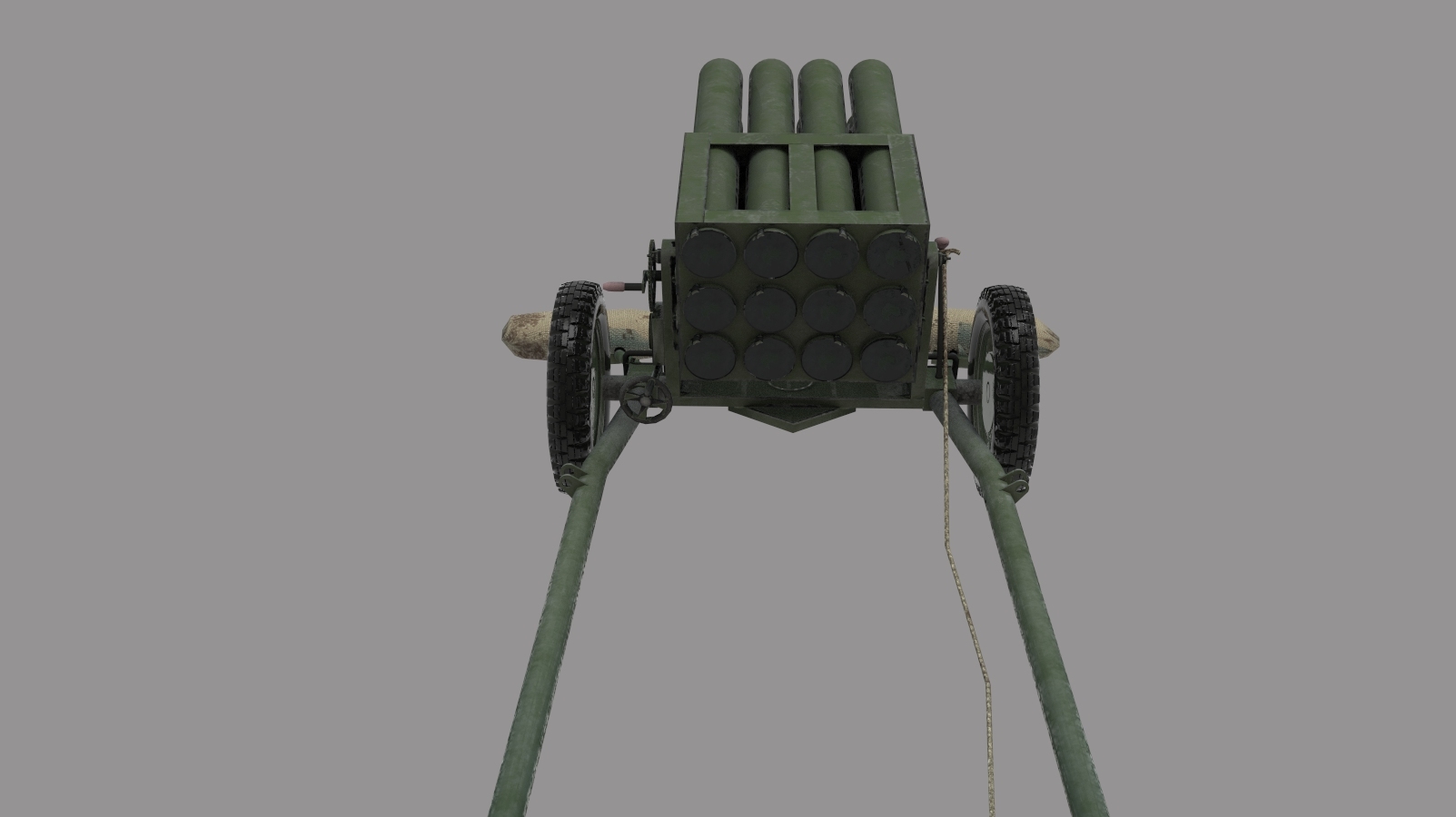 type-63 107mm mlrs 3d model