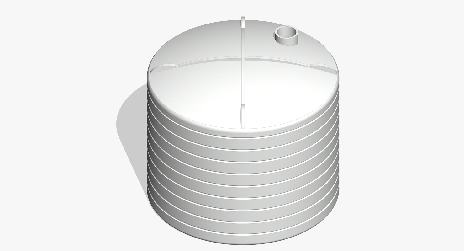 Building Revit Family Rainwater Tank Water