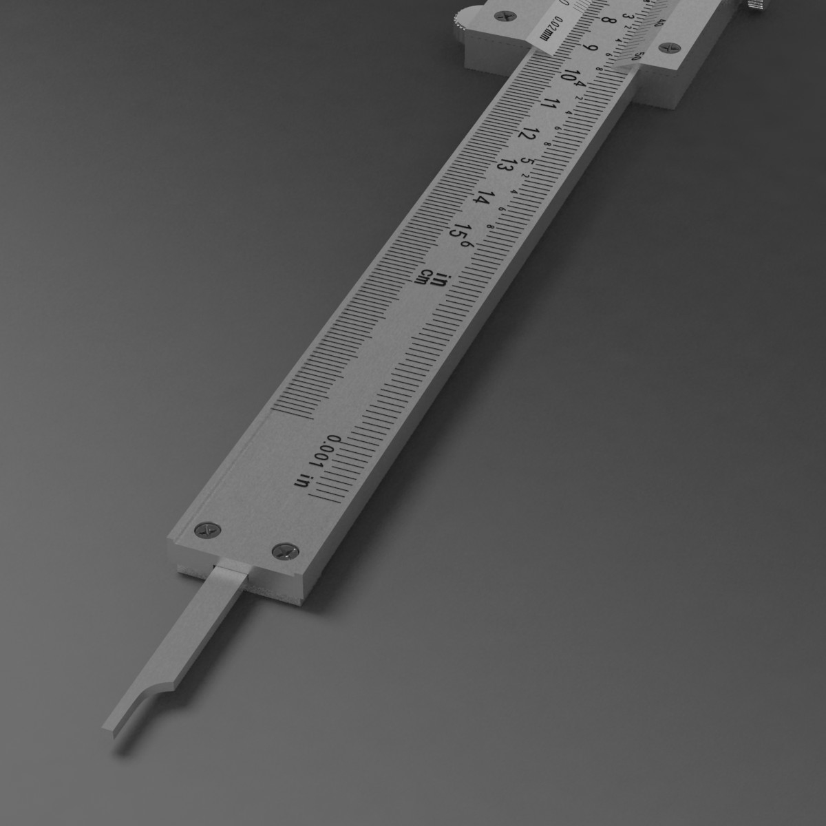 vernier caliper 3d model