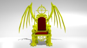 Throne Blender Models for Download | TurboSquid