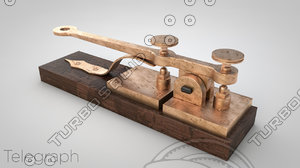 3D Telegraph Models | TurboSquid