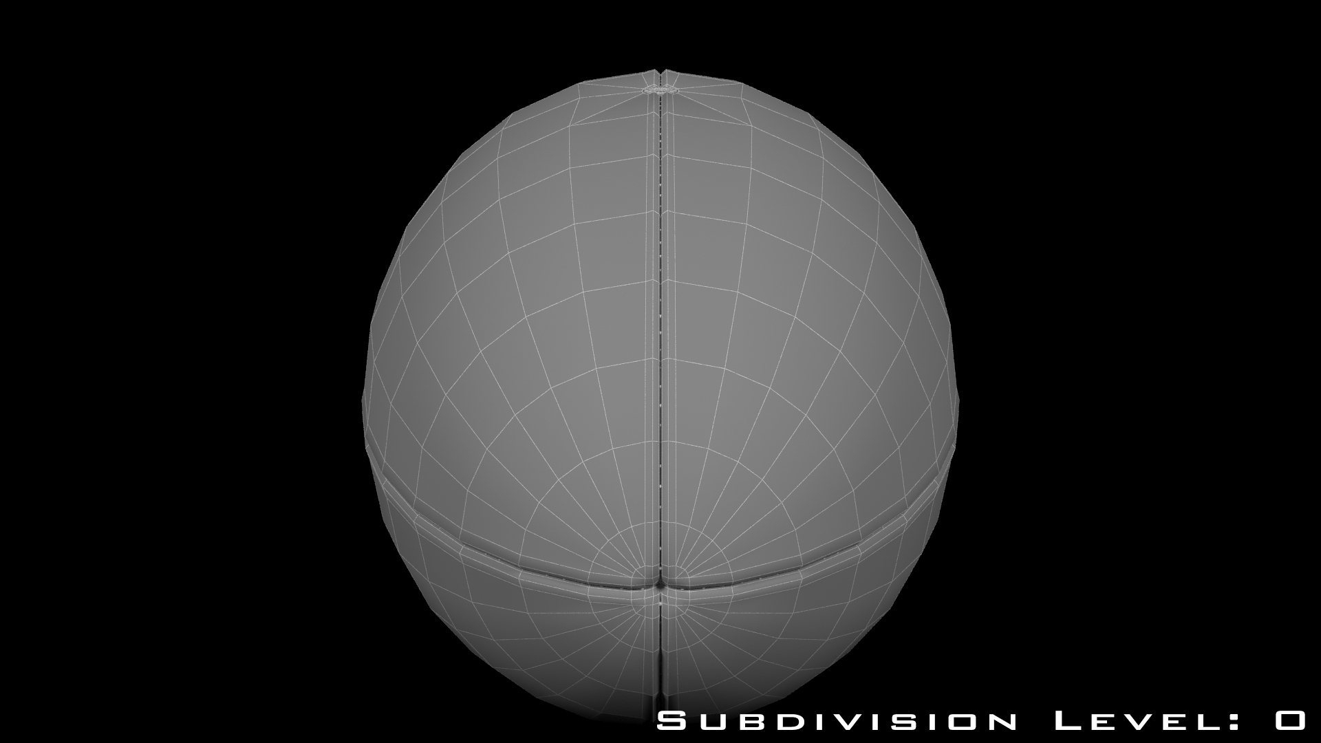 3d model rugby ball