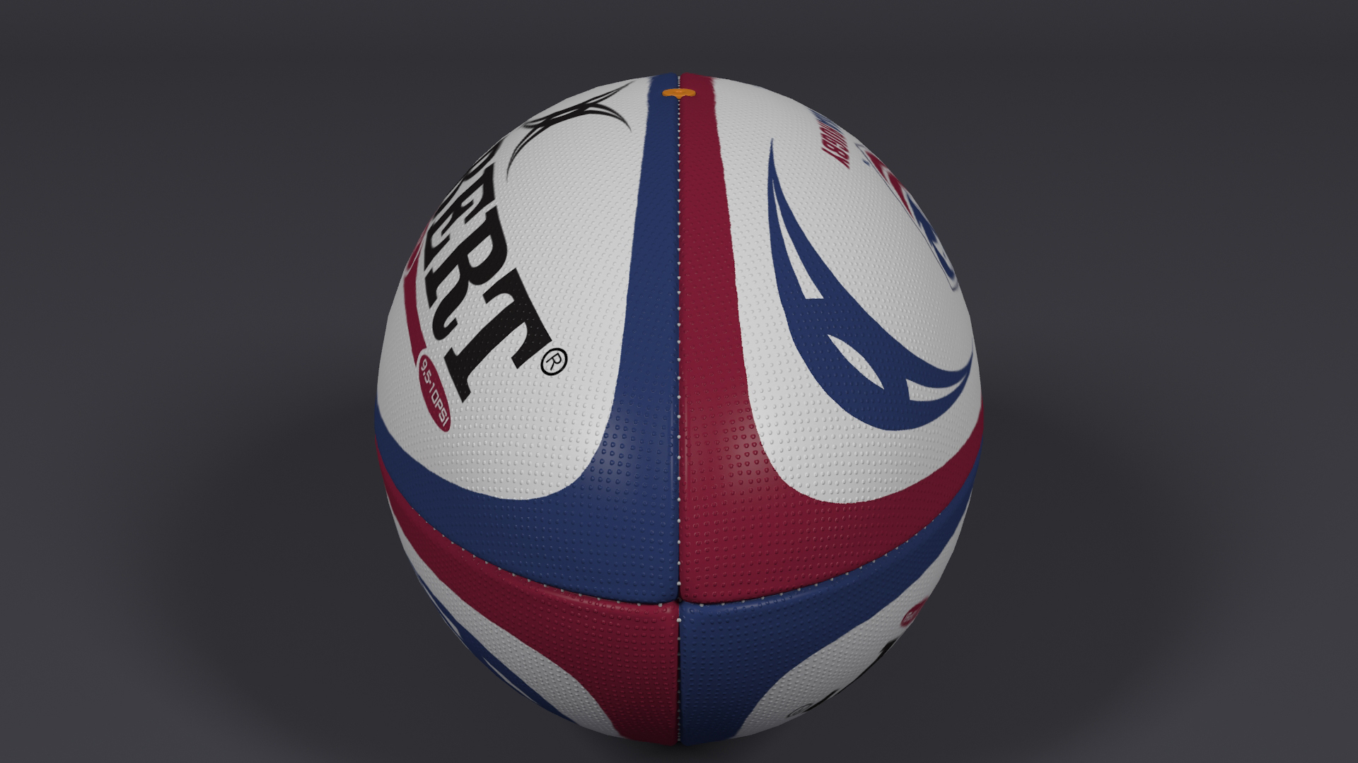 3d model rugby ball