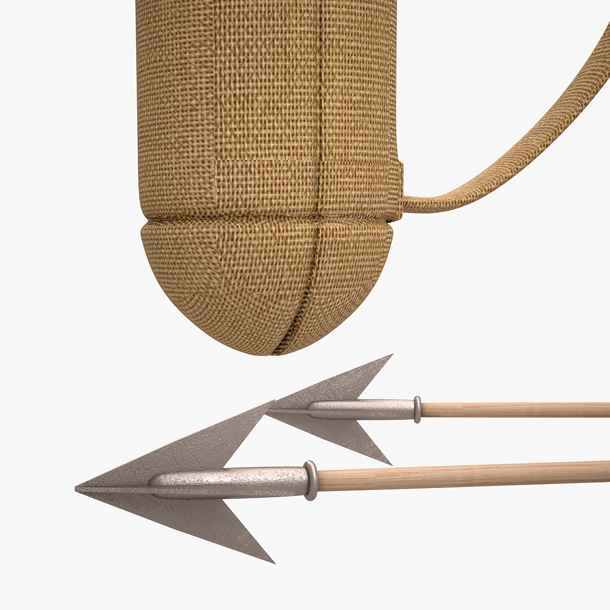 3d model bow arrow