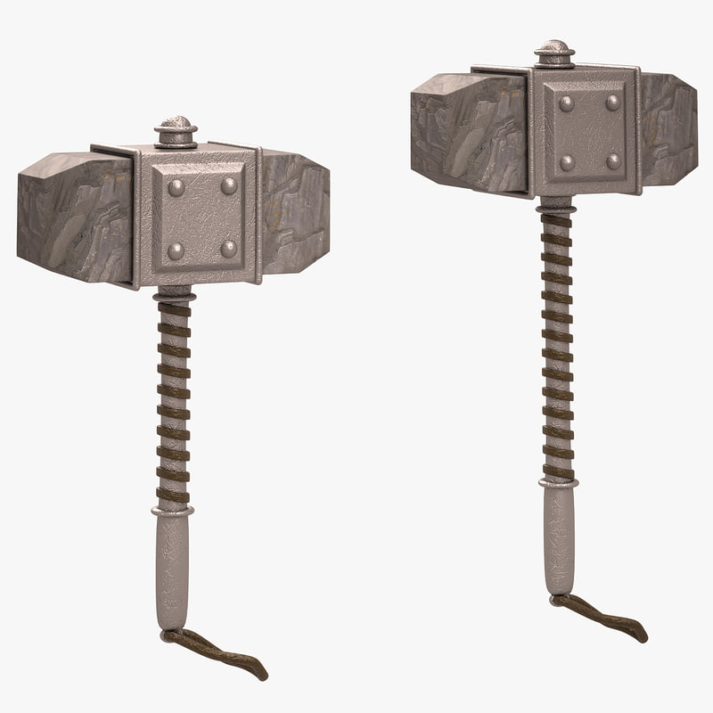 3d model hammer