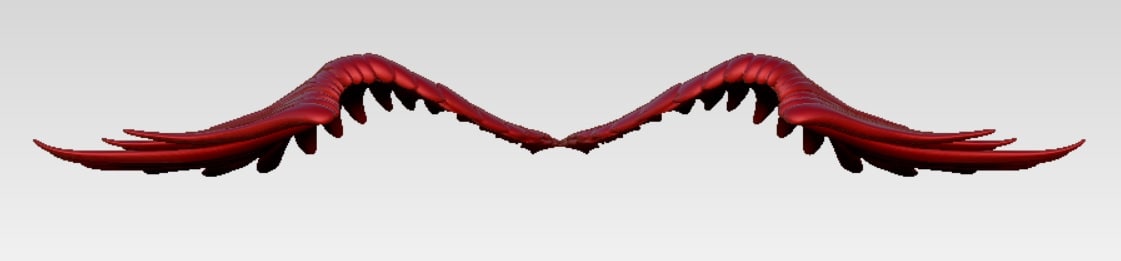 3d wings cnc printer model