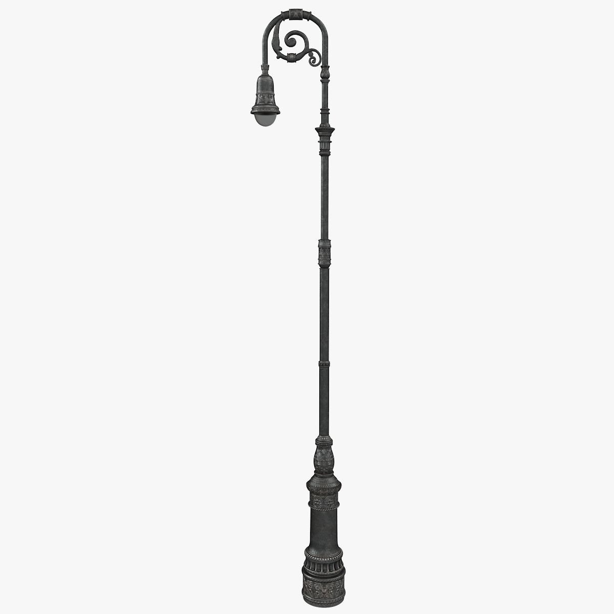 3d model new york street lamp