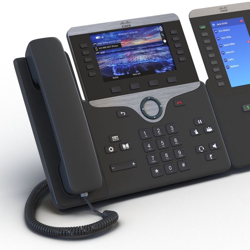 cisco ip phone 8861 3d model