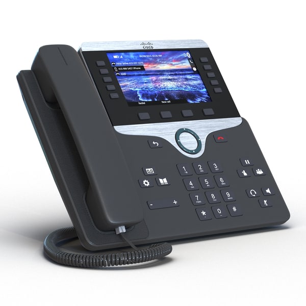 cisco ip phone 8861 3d model