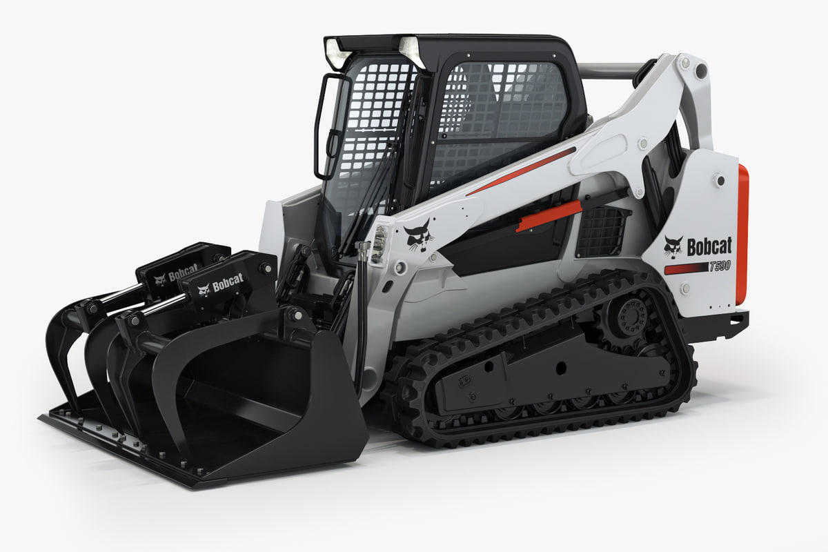bobcat t590 compact track 3d model