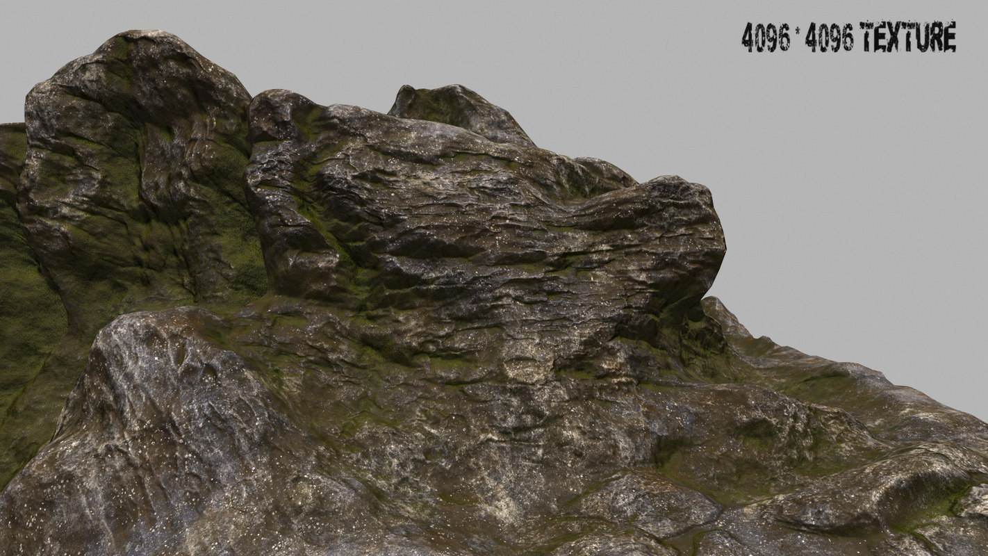 rock 3d model