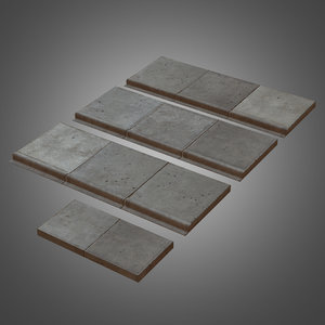 3D Sidewalk Models | TurboSquid