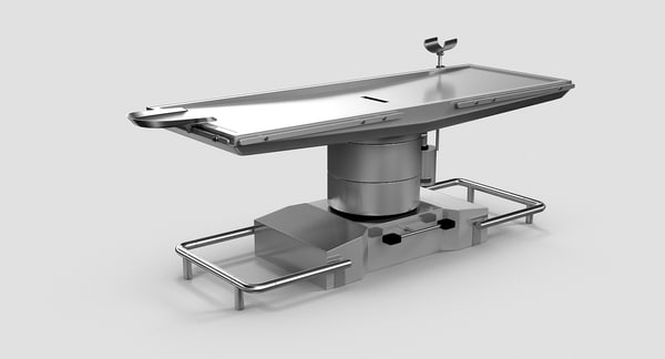 anatomy table 3d model