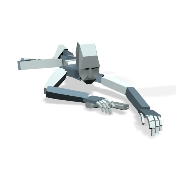 Motion Character Studio Biped shoot Pistol data