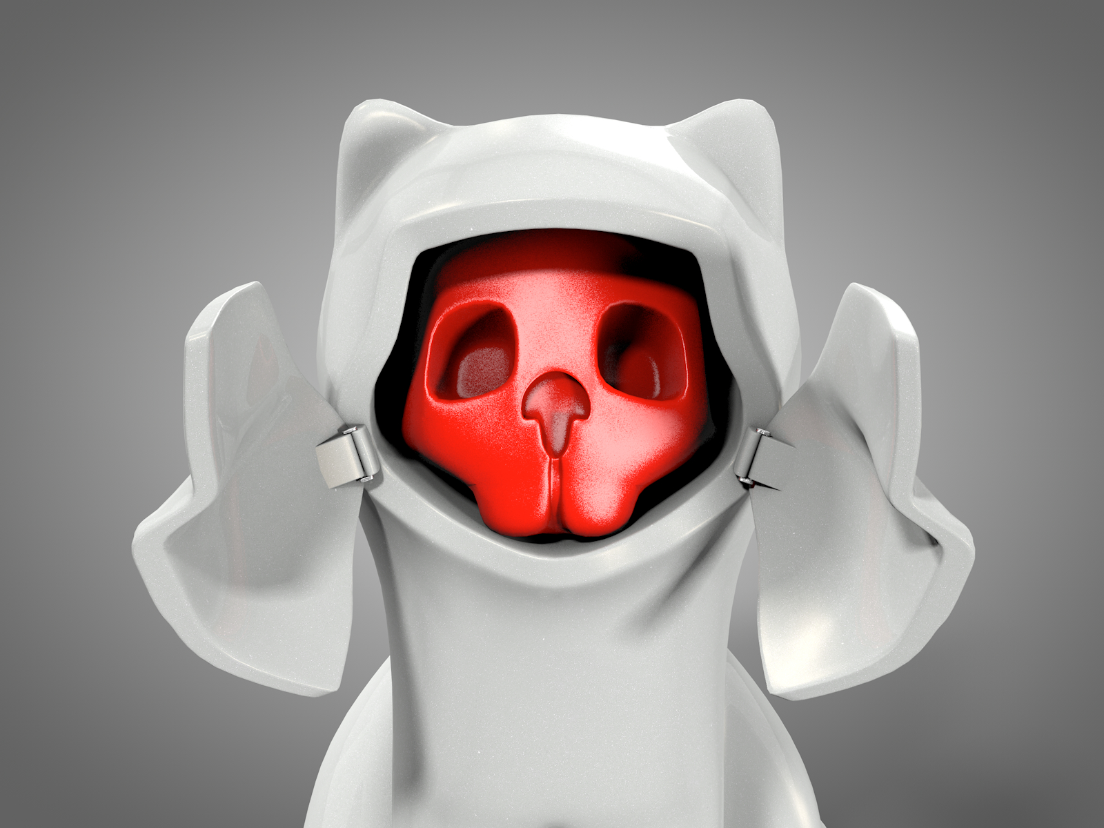 skull cat toy 3ds