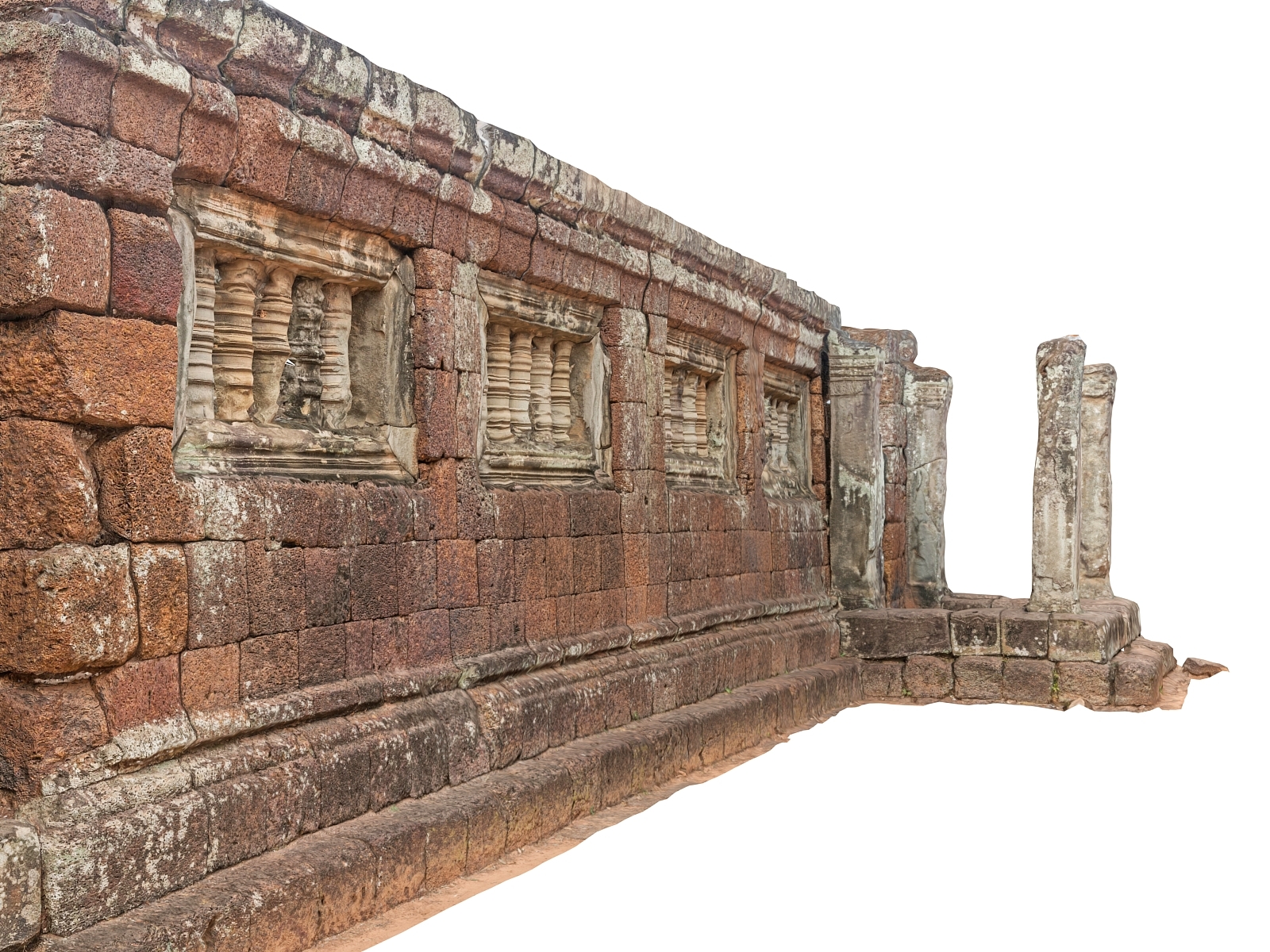 acient walls pack 7 3d model