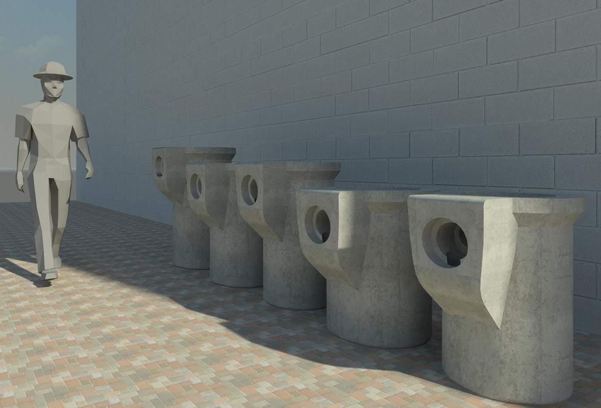 Building Revit Family Pot Gully Revit