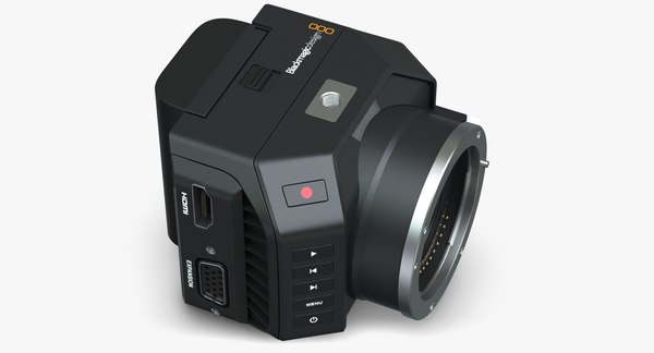 3d blackmagic micro camera model