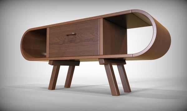 max bookshelf modeled