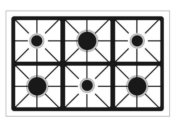 Building Revit Family Stovetop Cooktop Grill