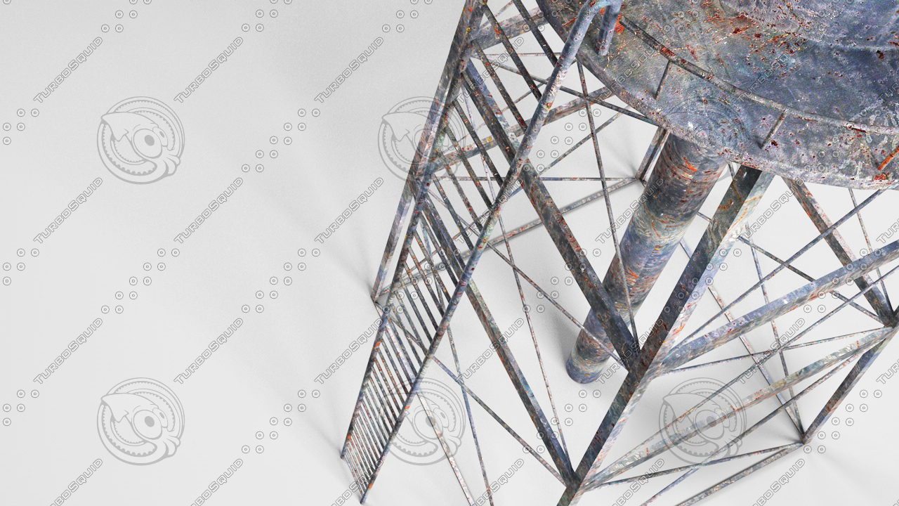 3d model of water tank