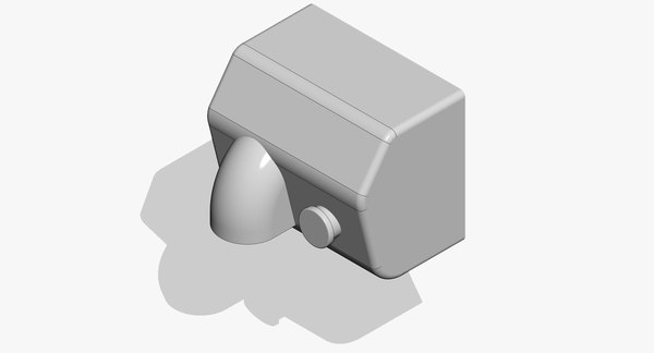 Building Revit Family Hand Dryer