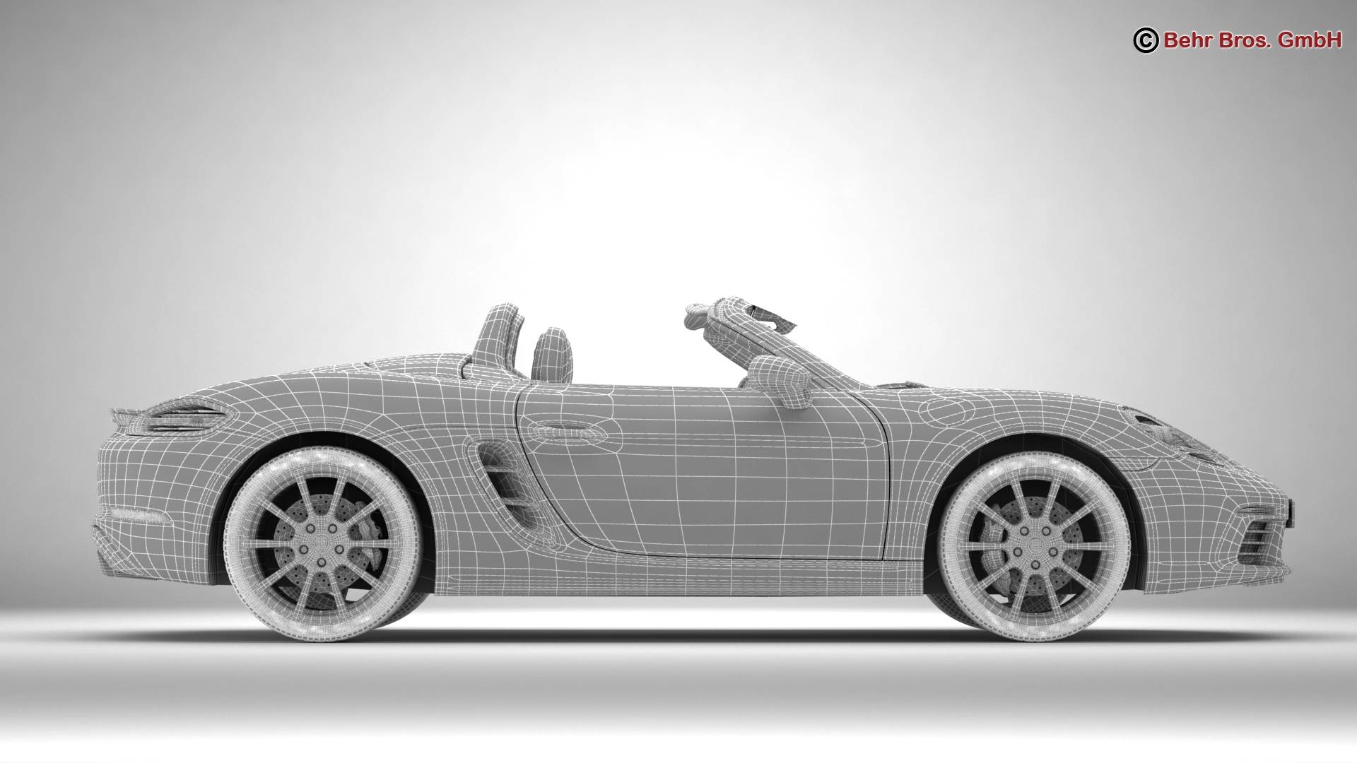 porsche 718 boxster s fbx