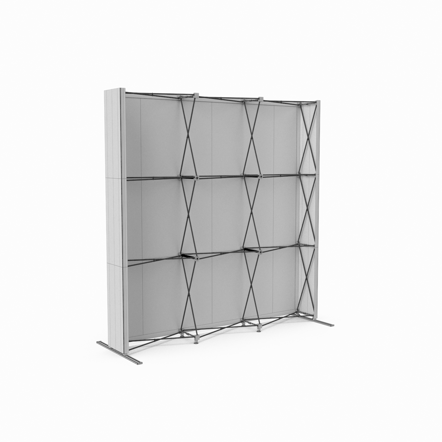 pop-up display 3d model