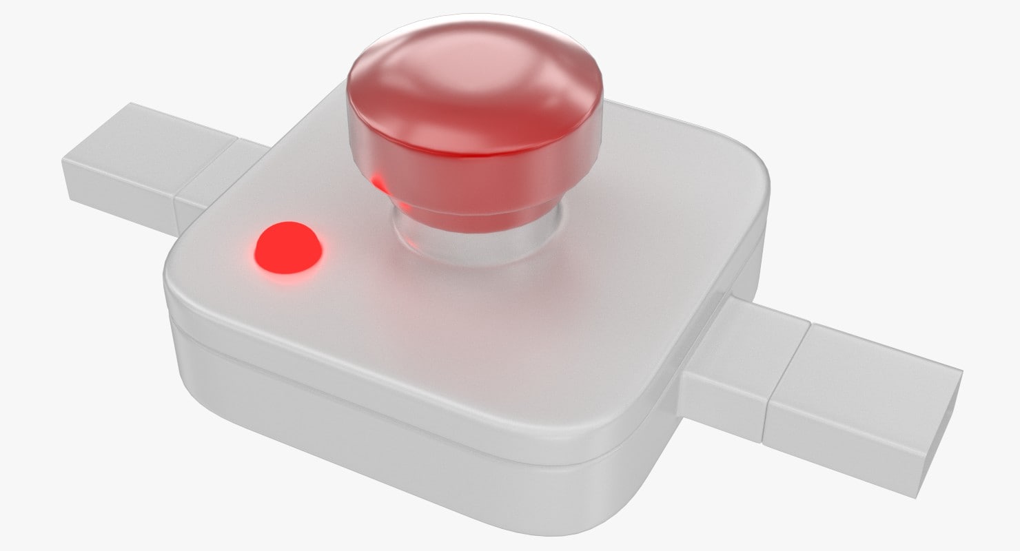 pushbutton switch 1 3d model