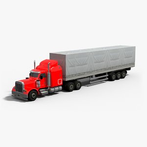3D 18-Wheeler Models | TurboSquid