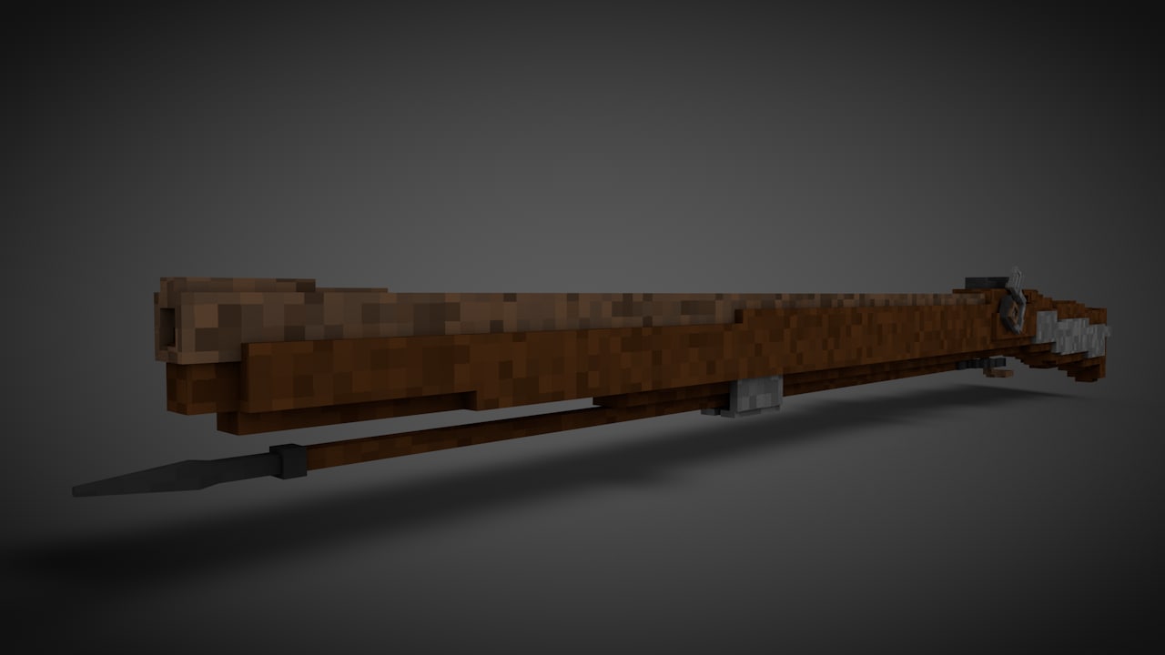 3d model musket