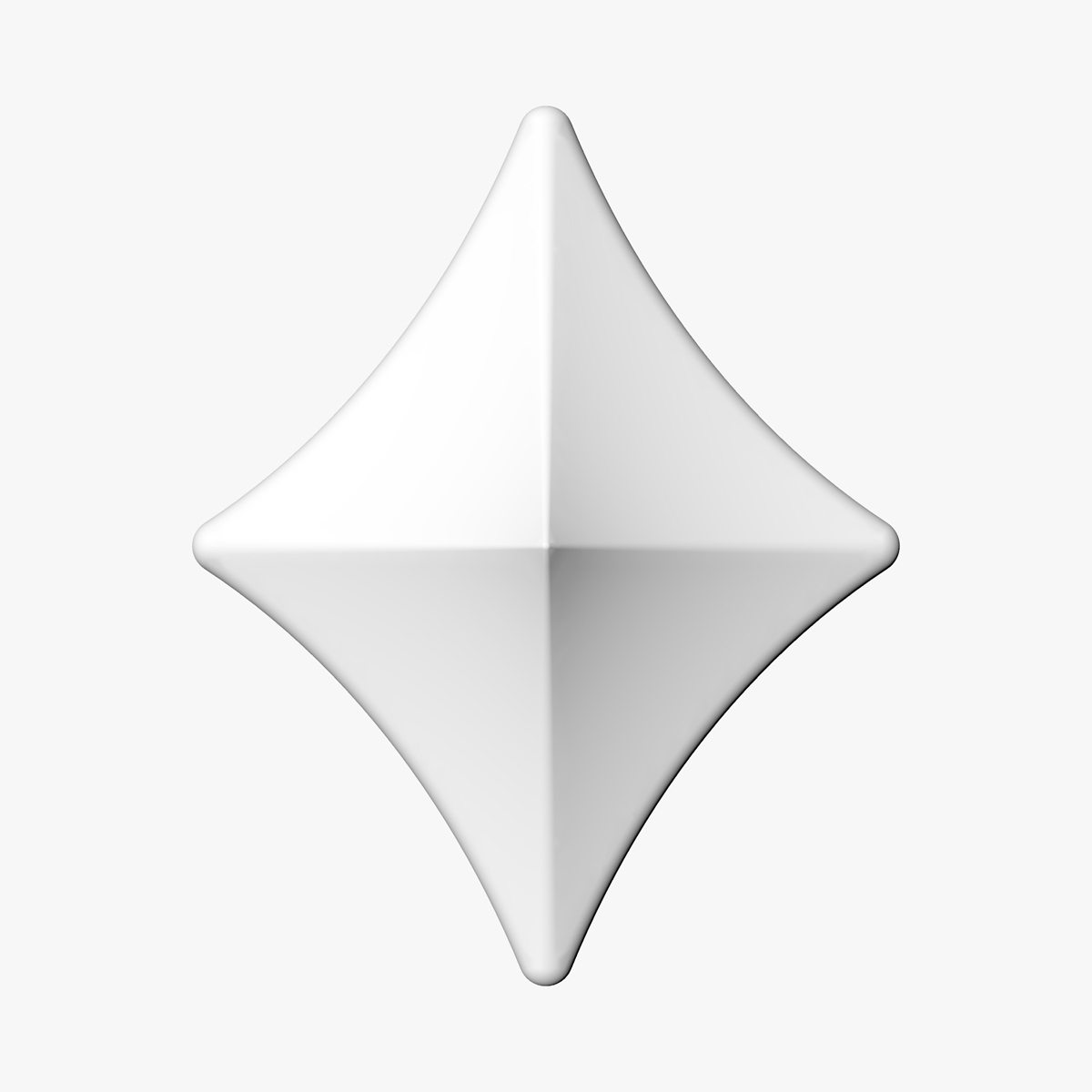 red diamond suit 3d model