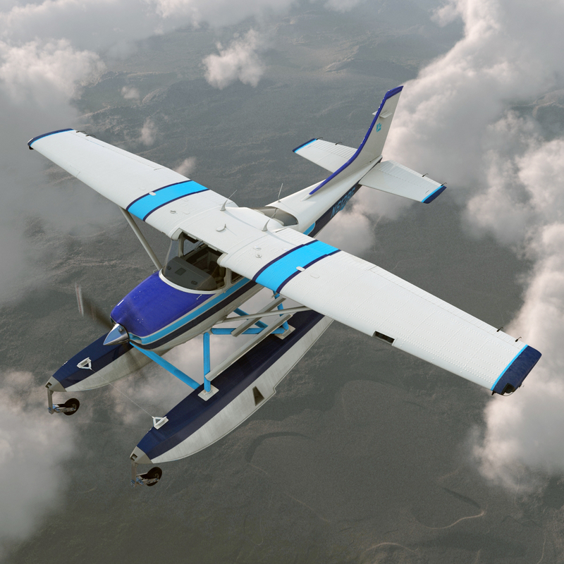 cessna 182 skylane floats max