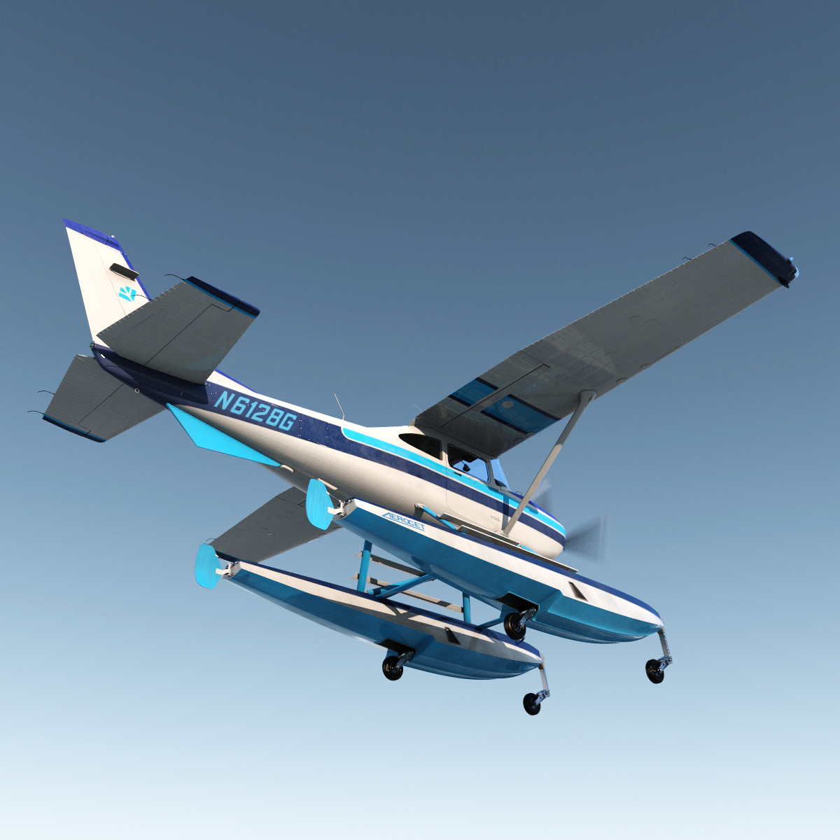 cessna 182 skylane floats max
