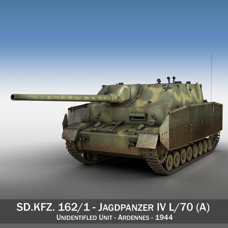 Jagdpanzer IV L / 70 (A) Modelo 3D - TurboSquid 698648