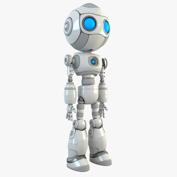 3d robot modelled