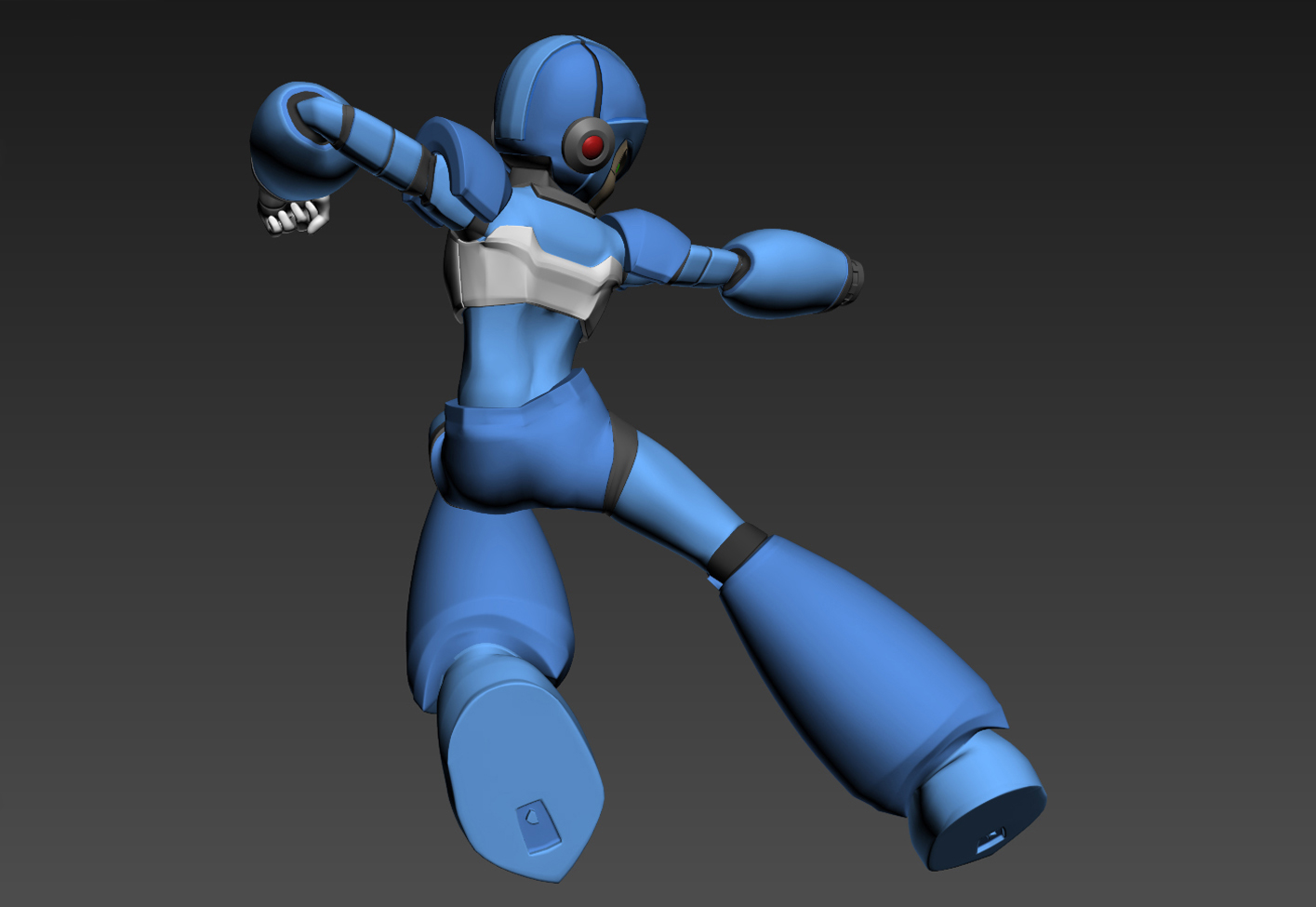 3d mega megaman
