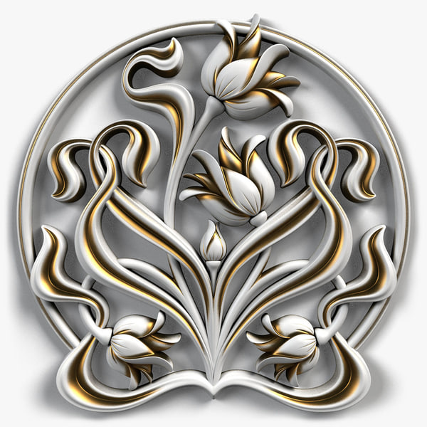 3d fretwork model