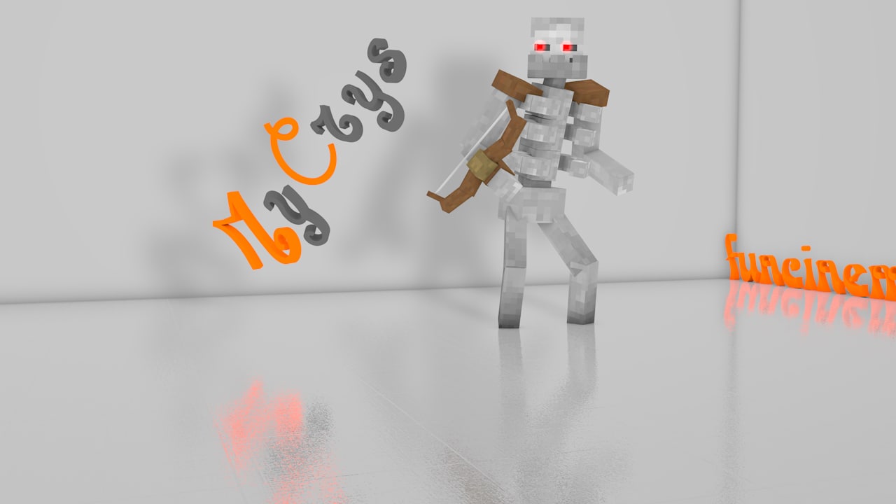 3d minecraft mutants pack model